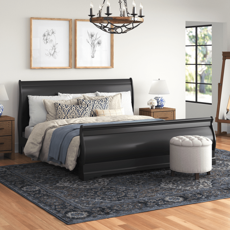 Herbonville Low Profile Sleigh Bed – BedroomFurnitureDesign