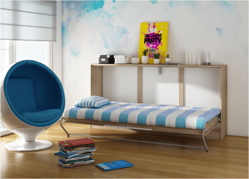 Ciel Murphy Bed with Mattress Size Full – BedroomFurnitureDesign